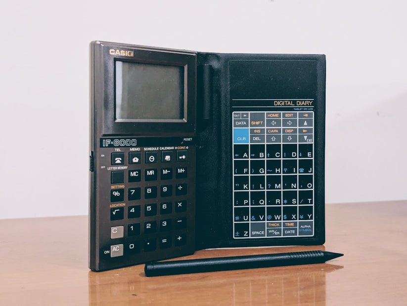 Casio IF-8000 Digital Diary (1986) – Westport Tech Museum