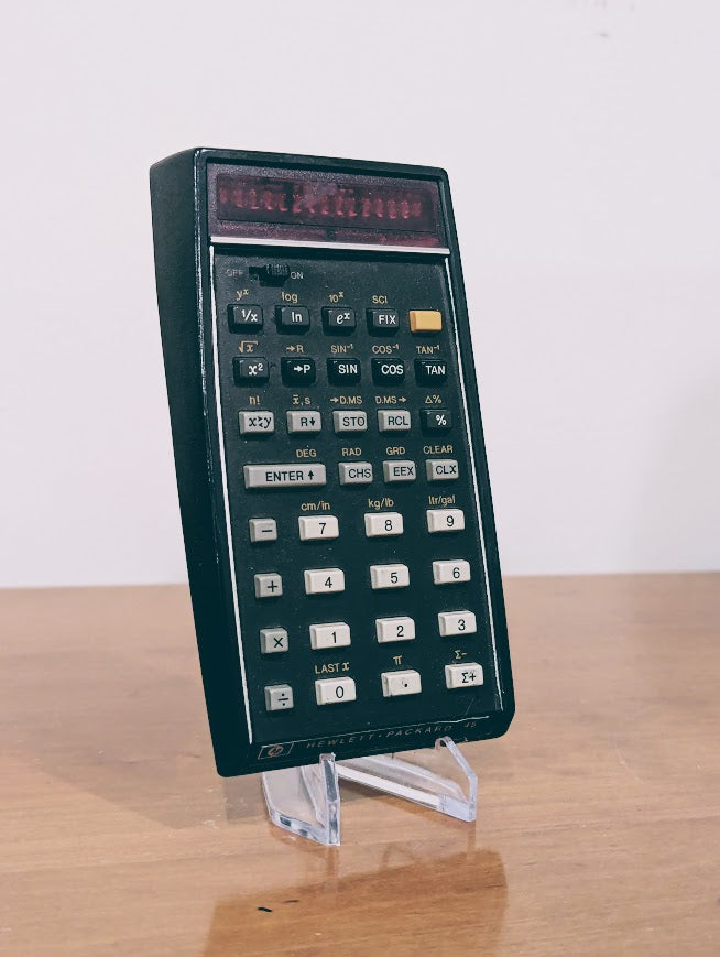 Hewlett Packard HP-45 Electronic Calculator (1973-1976) – Westport Tech ...