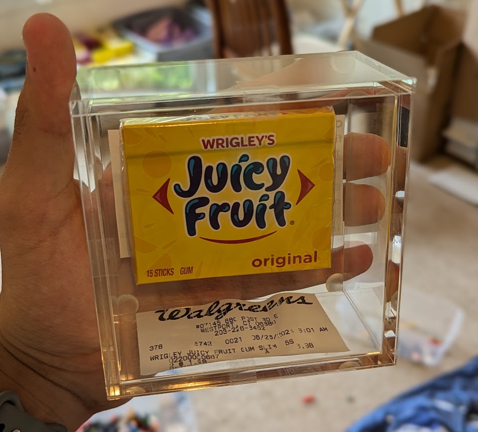 Wrigley's Juicy Fruit Gum - The 50th Anniversary of the First UPC Barc ...