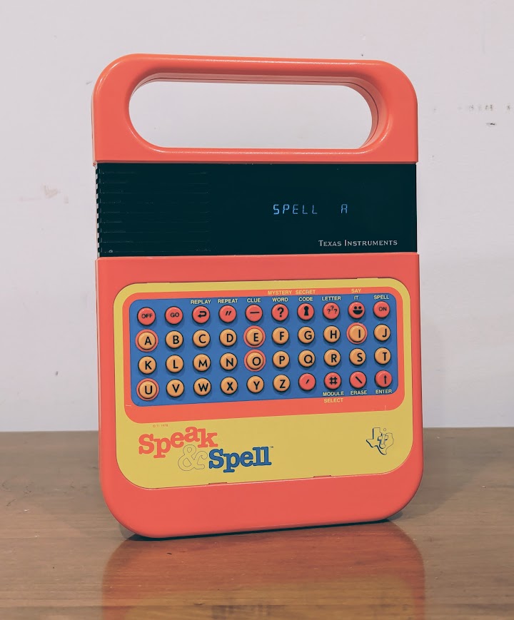 Texas Instruments Speak & Spell (1978) – Westport Tech Museum